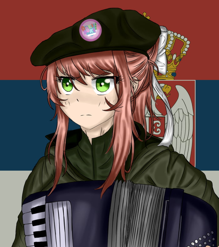 Monika joins Serbia - 9GAG
