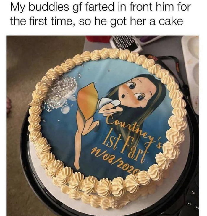 Fart cake - 9GAG