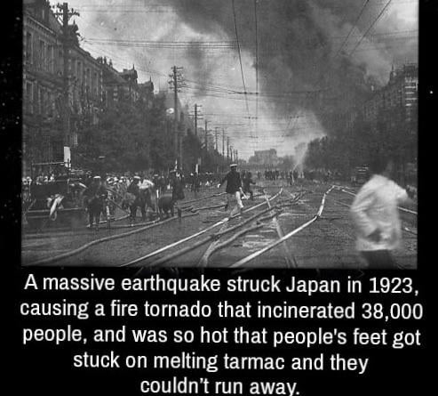 The Great Kantõ Fire Tornado of 1923 - 9GAG