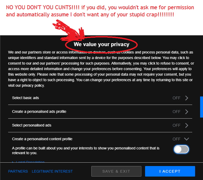 We vAlUe YoUr PriVaCy - 9GAG