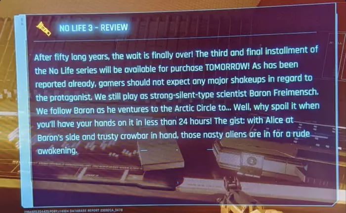 Cyberpunk 2077 Half-Life Easter Egg - 9GAG