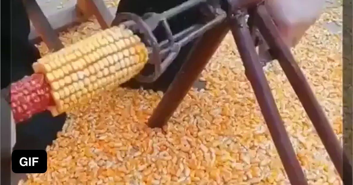Efficient way to rip corn - 9GAG