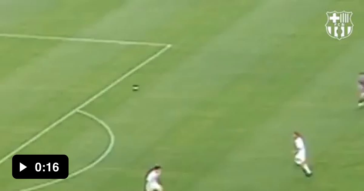 On this day 15 years ago, Messi scored his first ever goal for ...