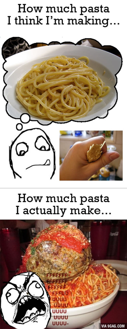 Pasta Rage - 9GAG