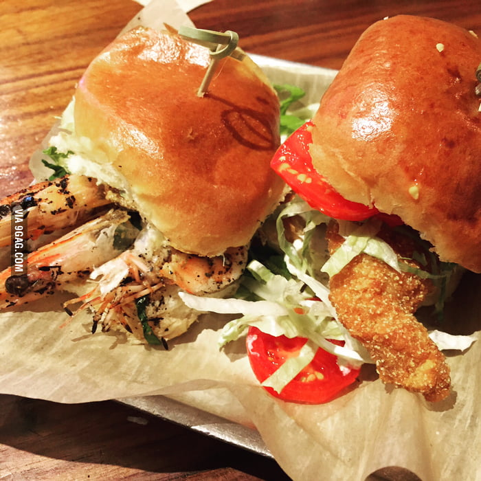 Seafood Sliders from District Donuts in New Orleans - 9GAG