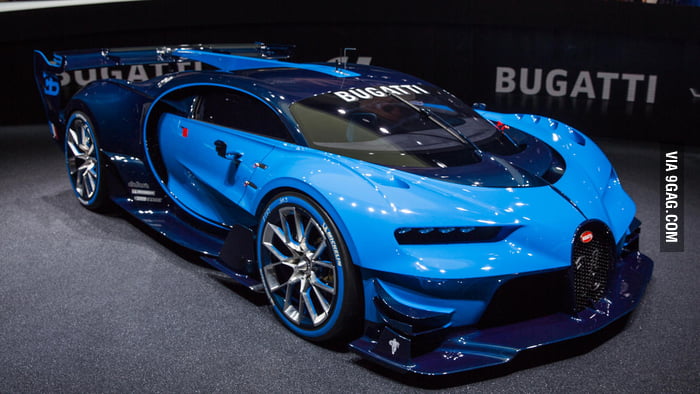 Bugatti Vision Gran Turismo 2016 Top Speed 467km/h (290mp/h) - 9GAG