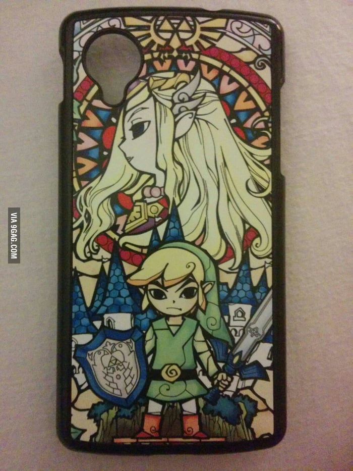 My new Zelda & Link phone case - 9GAG