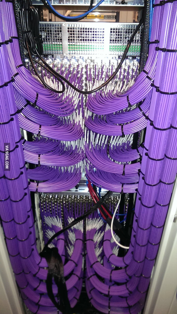 Beautiful Cabling - 9GAG