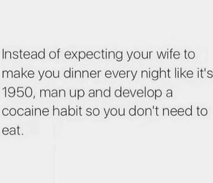 Food is for the weak - 9GAG