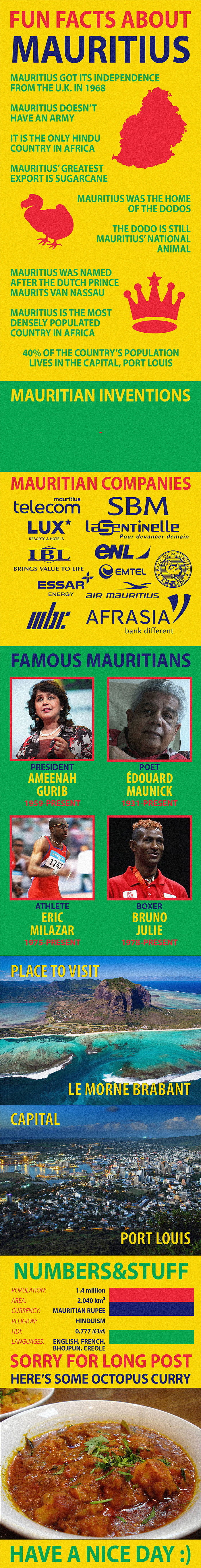 Fun Facts about Mauritius - 9GAG