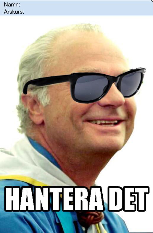 The King of sweden: Carl XVI Gustav aka: Knugen - 9GAG