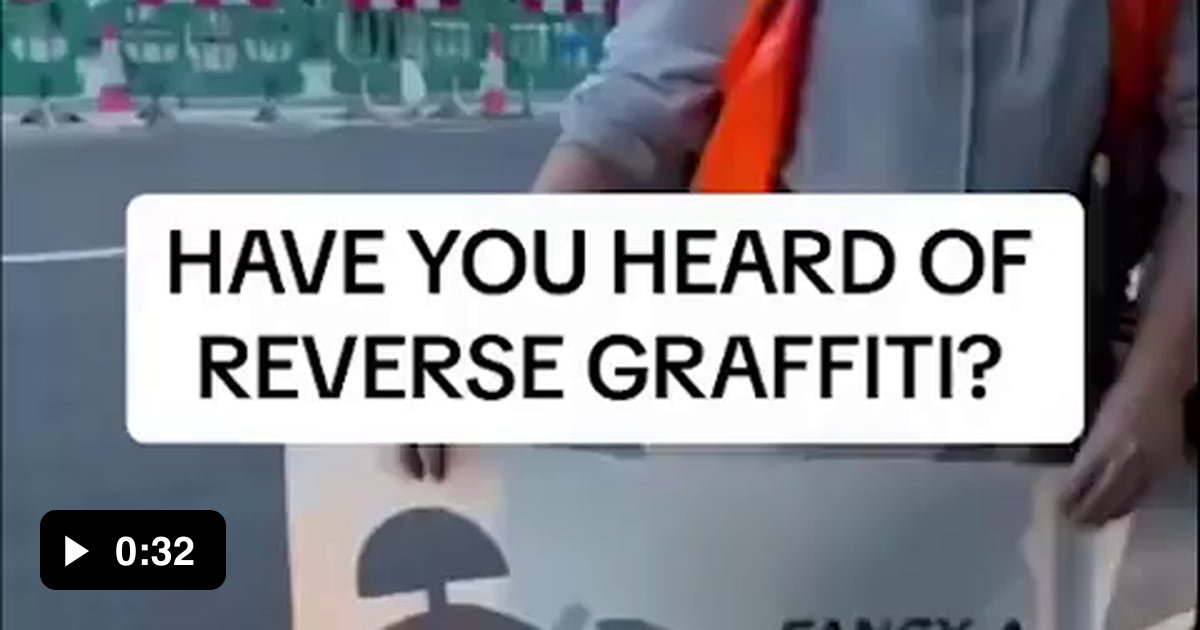 Reverse graffiti - 9GAG