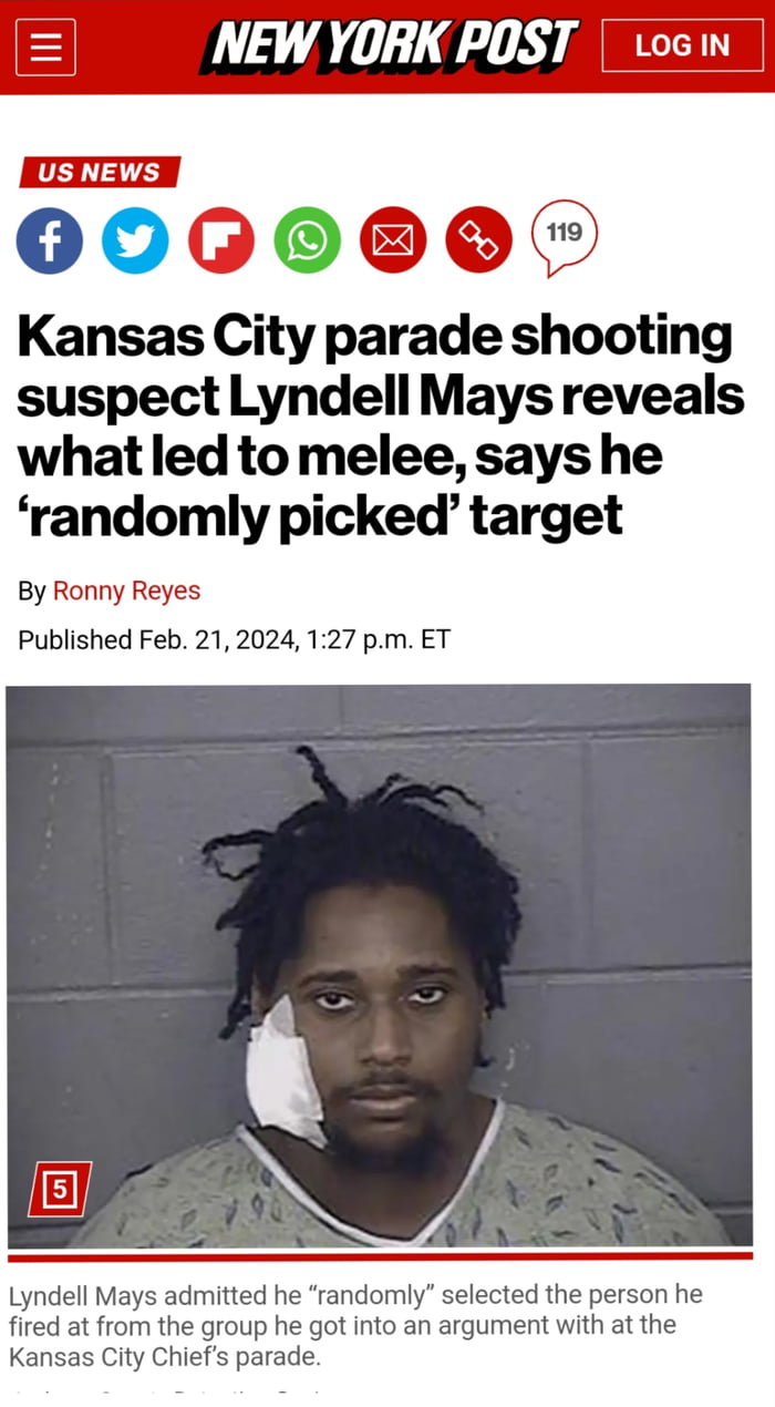 They finally released the mugshot of the mass shooter. Take a guess ...