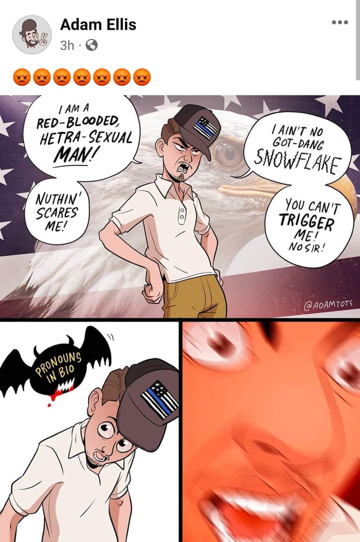 Yeah, yeah it goes both ways, the left are snowflakes too - 9GAG