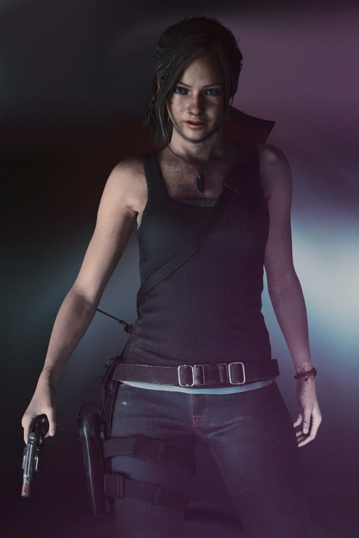 I made claire redfield again with blender. Is she just a awesome cool ...