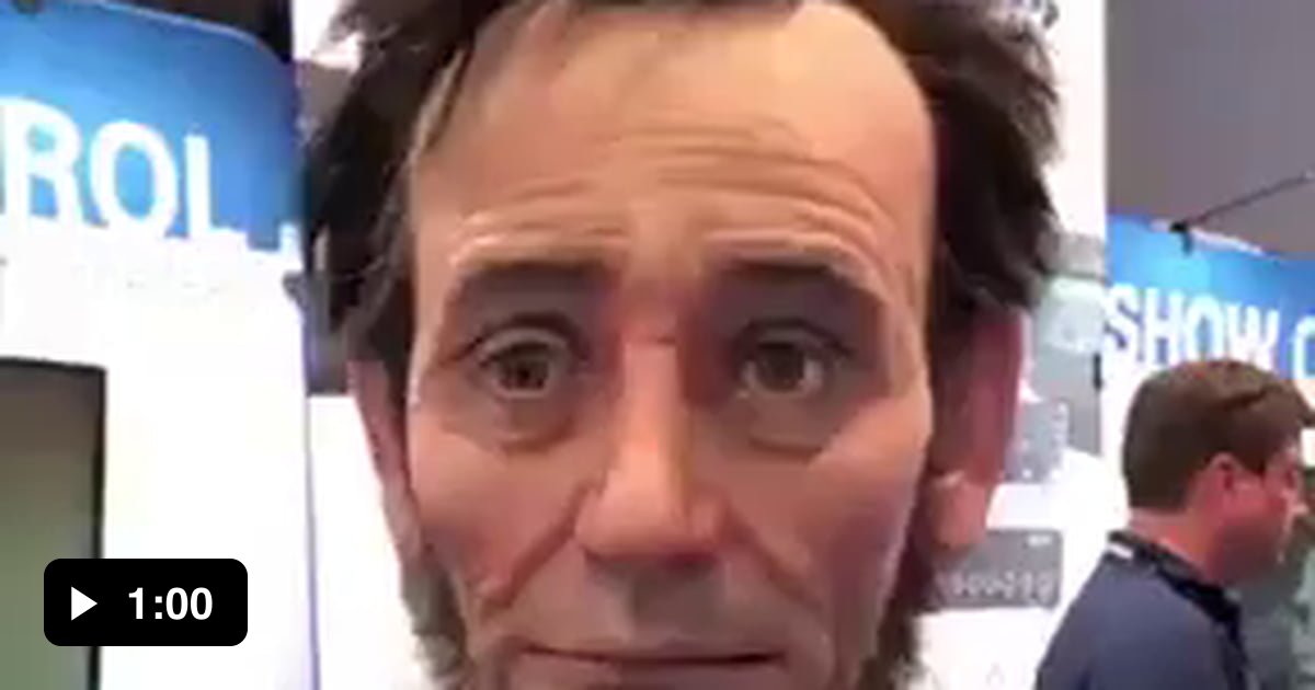 This amazing Abraham Lincoln animatronic - 9GAG
