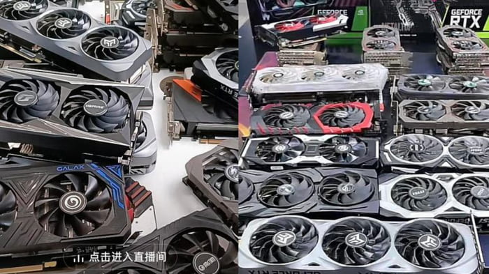 Miners are desperately selling off their used Nvidia graphics cards ...