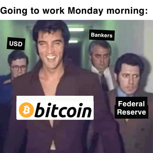 After a weekend of cold storage (BTC) - 9GAG