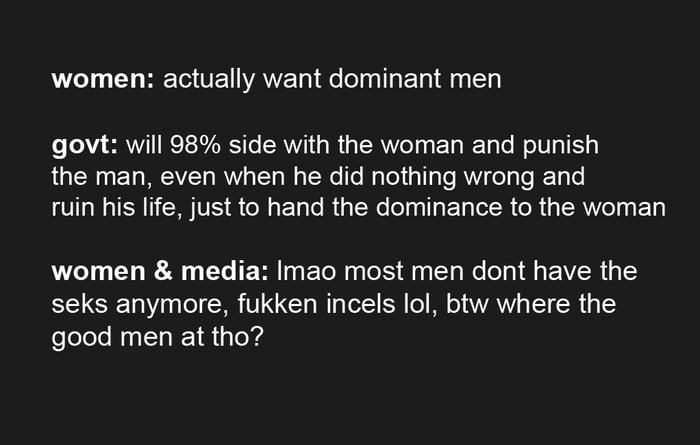Dominance & relationships - 9GAG