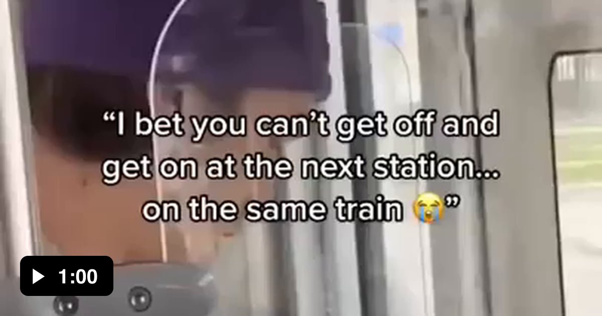 Getting off and in the same train on the next station ( credit and full vid in desc. ) - 9GAG