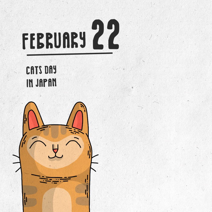 Calendar "Holiday Every Day" February 22 - 9GAG