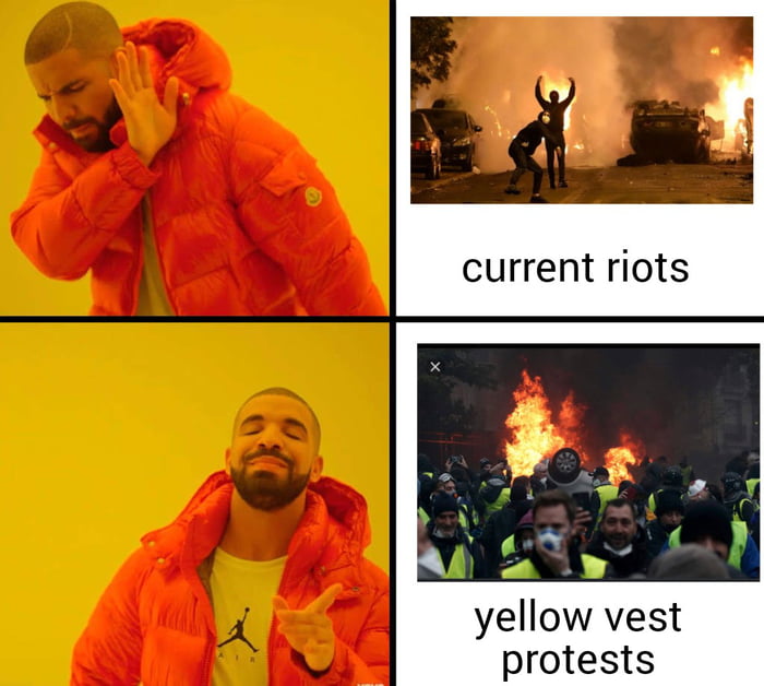 The French way of protest. Must be a cultural thing - 9GAG