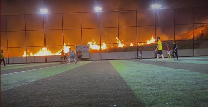 The game is on fire 🔥 - 9GAG