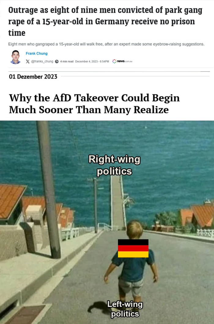 You want AfD? Because this is how you get AfD - 9GAG