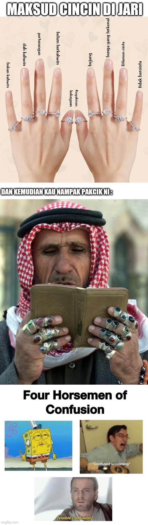 Kalau tuan hamba bijak, cubalah teka status tuan haji ni - 9GAG