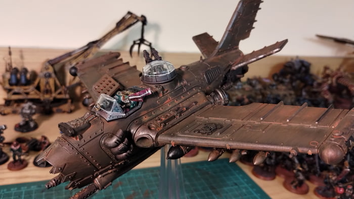 Last addition to my orks. Fun model to build, paint and of course ...