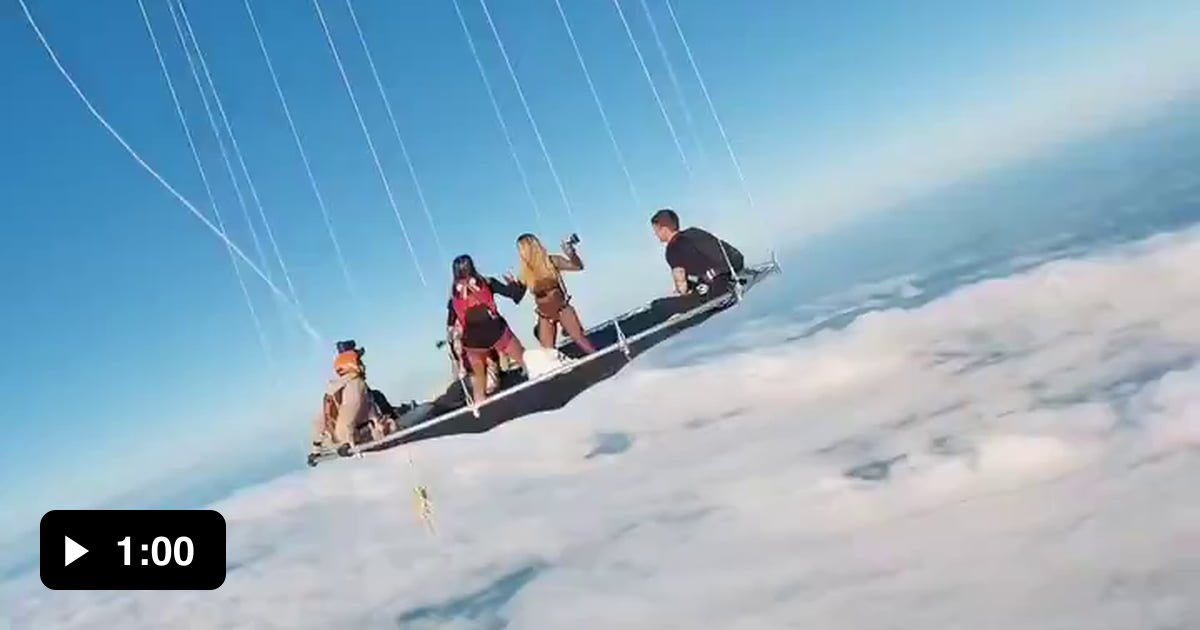 Base jumping, with you - 9GAG