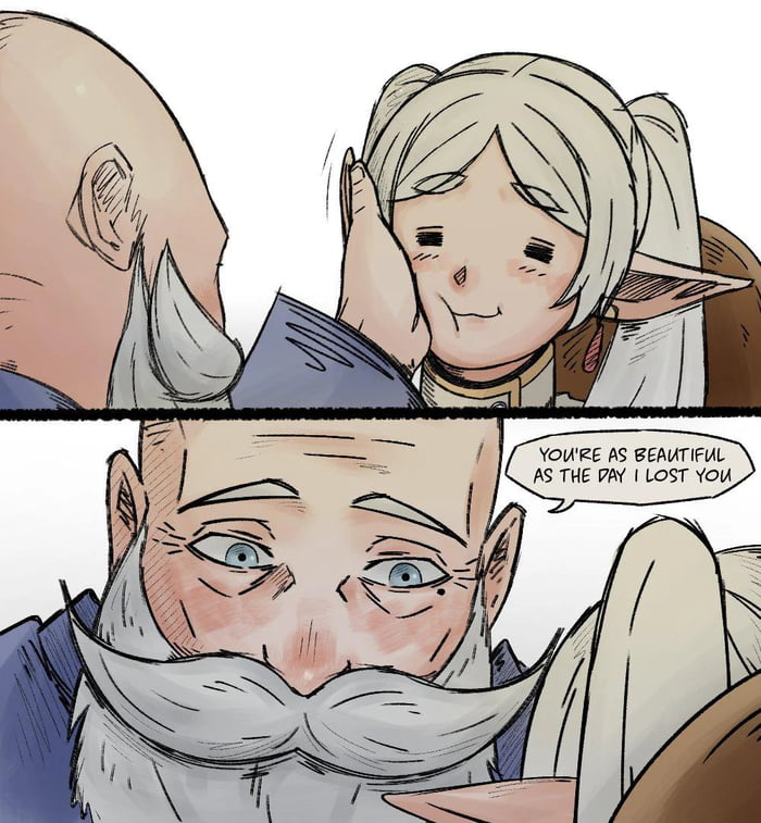 Grandpa and his elf waifu - 9GAG