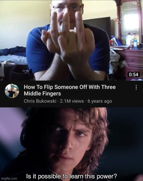 The Triple Finger Combo - 9GAG