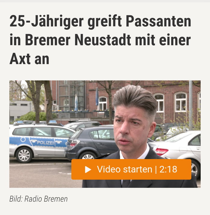 Ihr macht euch strafbar wenn ihr die Realität pfostiert. Bremer Polizei ...