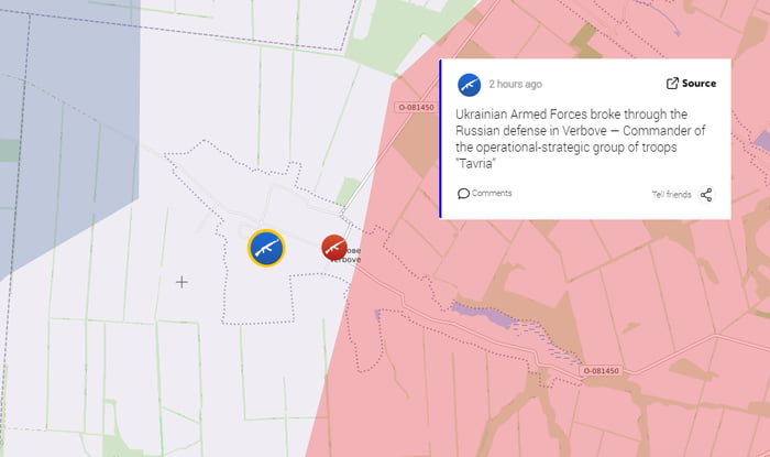 Ukraine has broken through the Russian defensive line and has entered ...