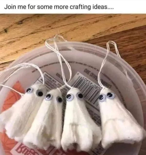 Ghost on a string - 9GAG