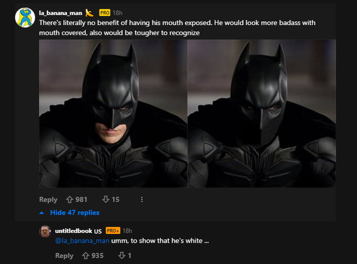 Why Batman Does Not Wear Mask 9GAG Why Batman Does Not Wear Mask 9GAG