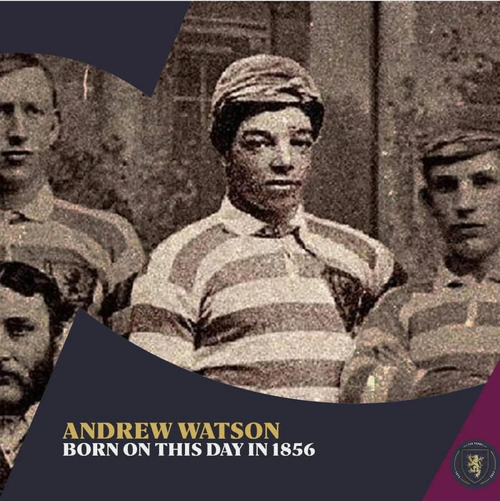 Born on this day in 1856, Andrew Watson became the first black player ...