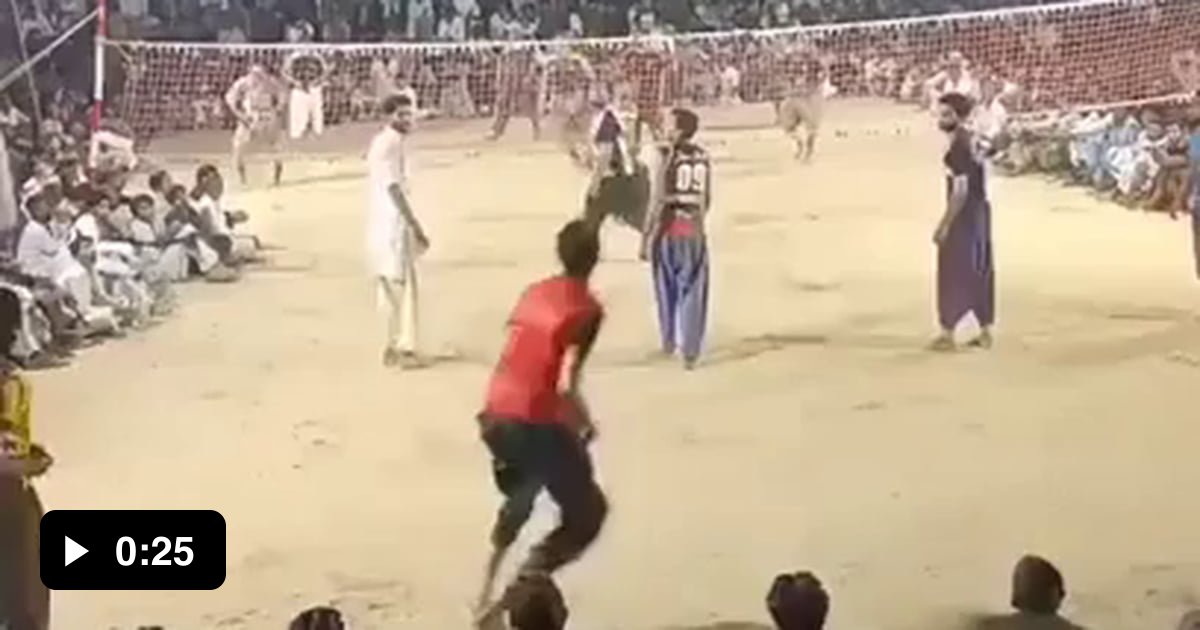 Man's Spiking straight up Bullets. - 9GAG