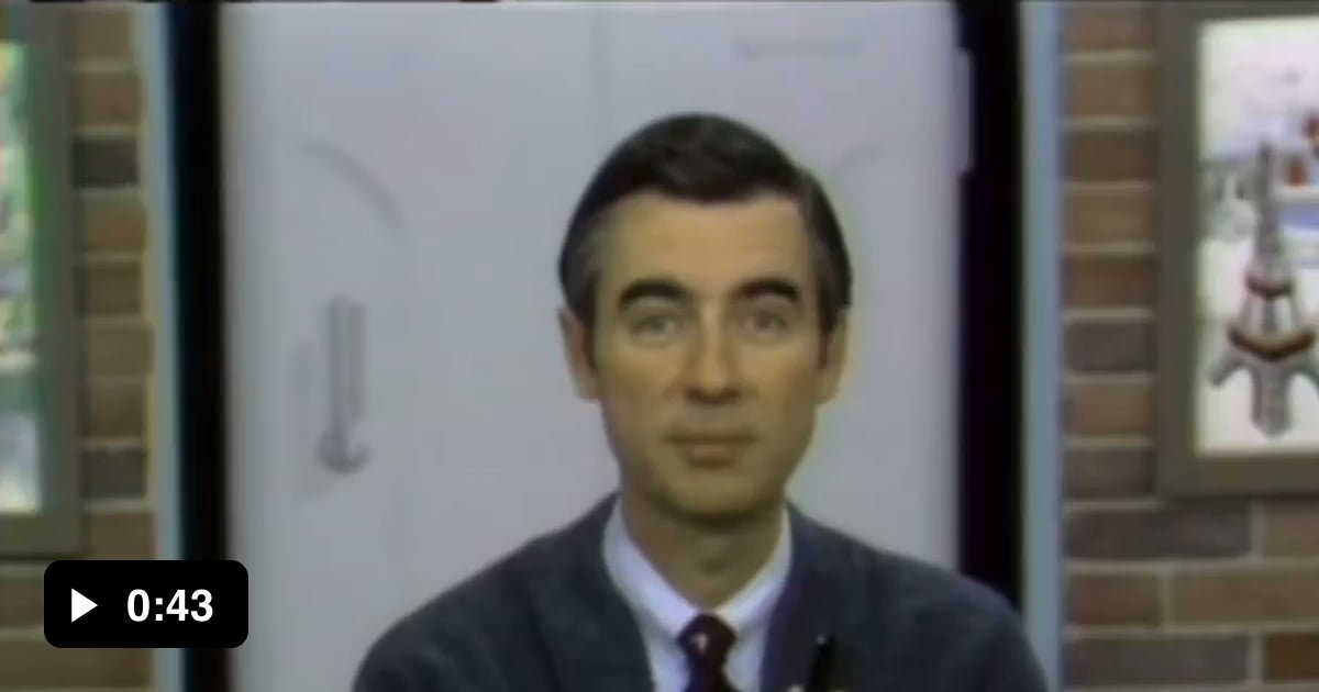 Mr. Rogers? - 9GAG