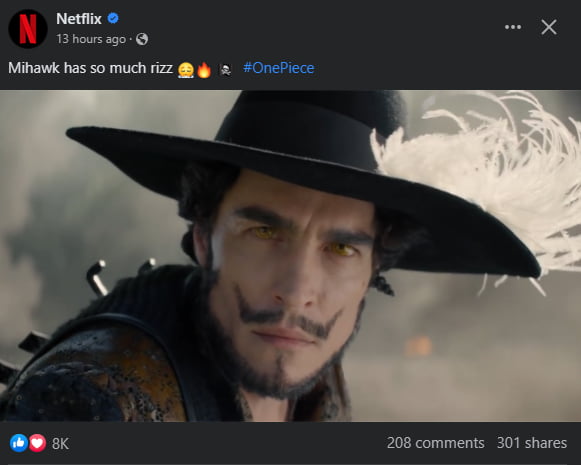 Netflix facebook is down bad. - 9GAG