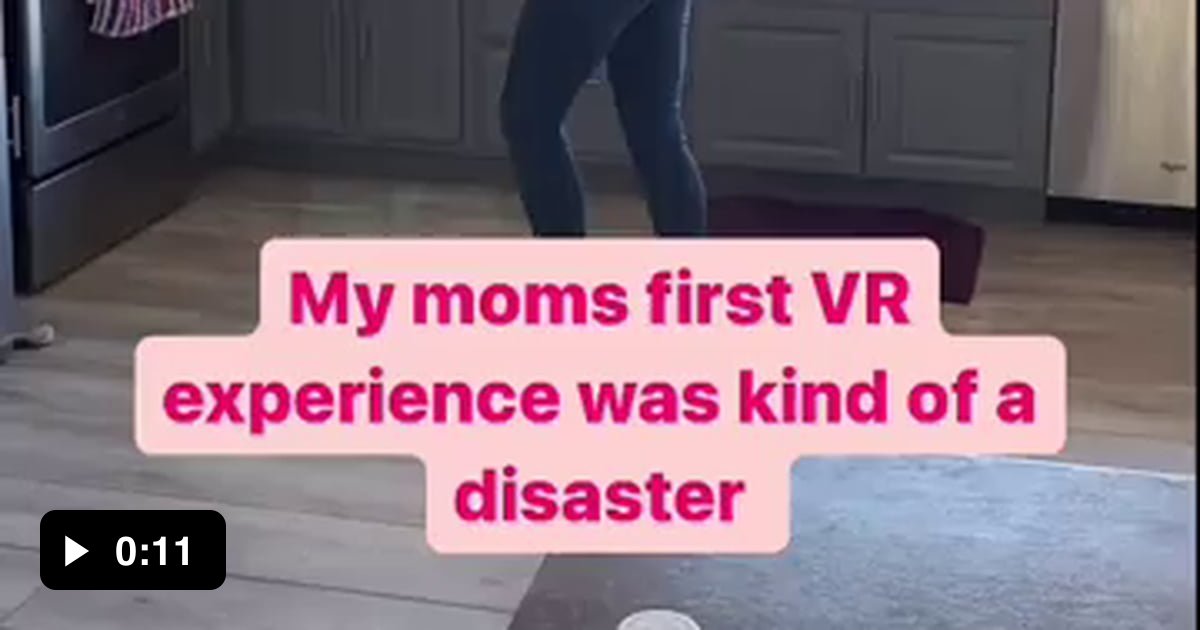 Using VR for the first time. - 9GAG