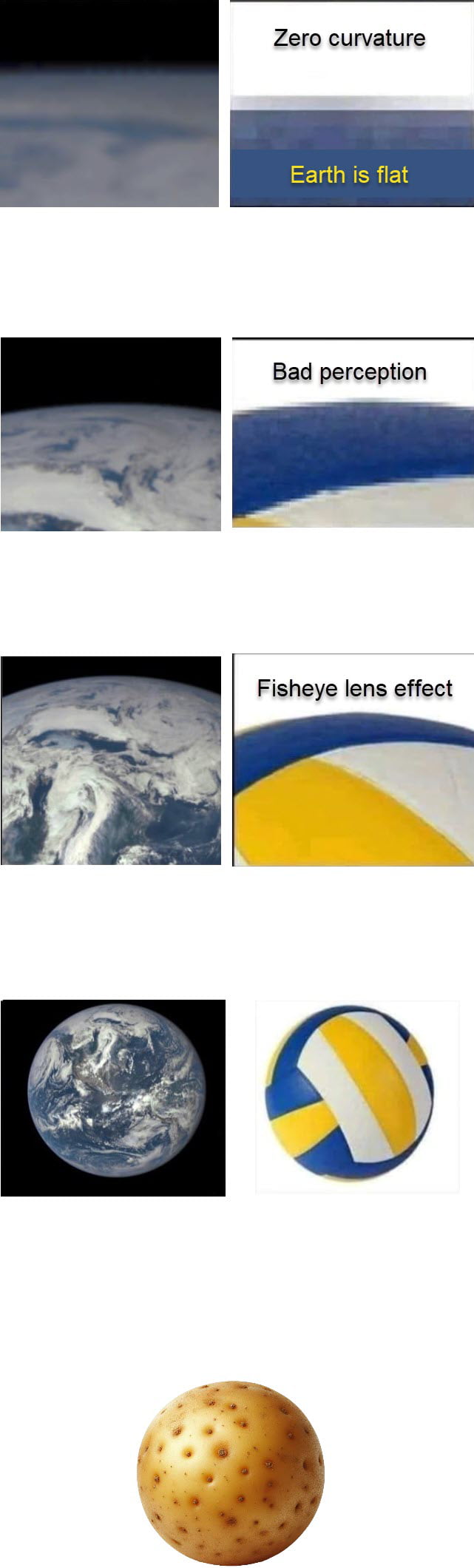 Flat earthers be like... - 9GAG