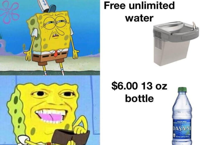 Why people even buying water ... - 9GAG