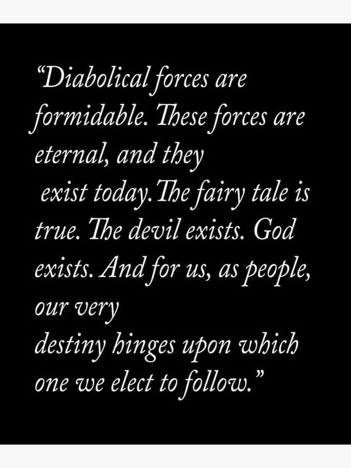 Great quote highlighted at the end of "The Conjuring" horror film. - 9GAG