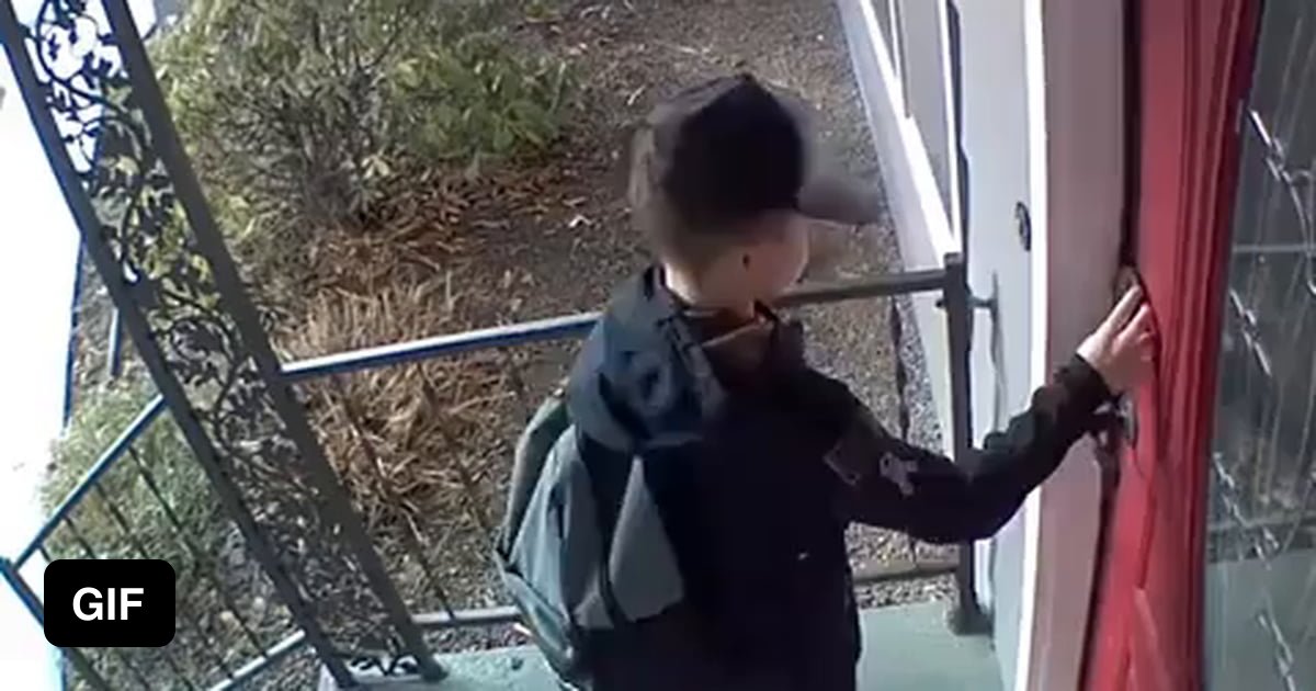 To lock his brother out of the house. - 9GAG