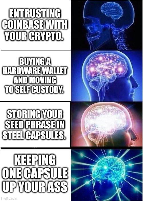 Evolution of the Crypto Brain - 9GAG