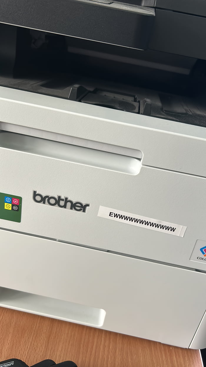 Just labeled our printer 😂 - 9GAG