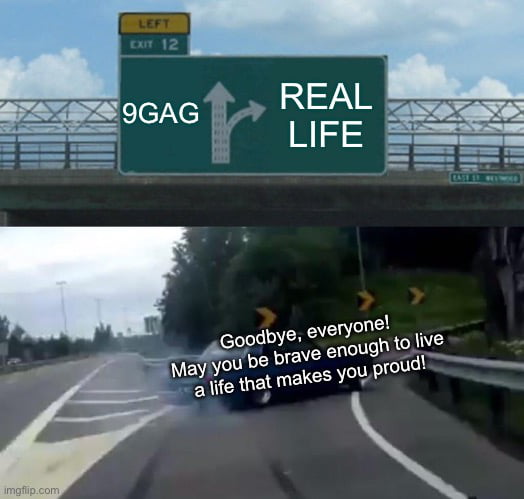 Bye 9gag
