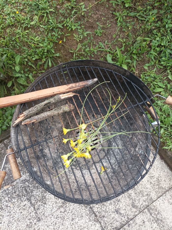 My 3yo daughter try to make BBQ :-) - 9GAG